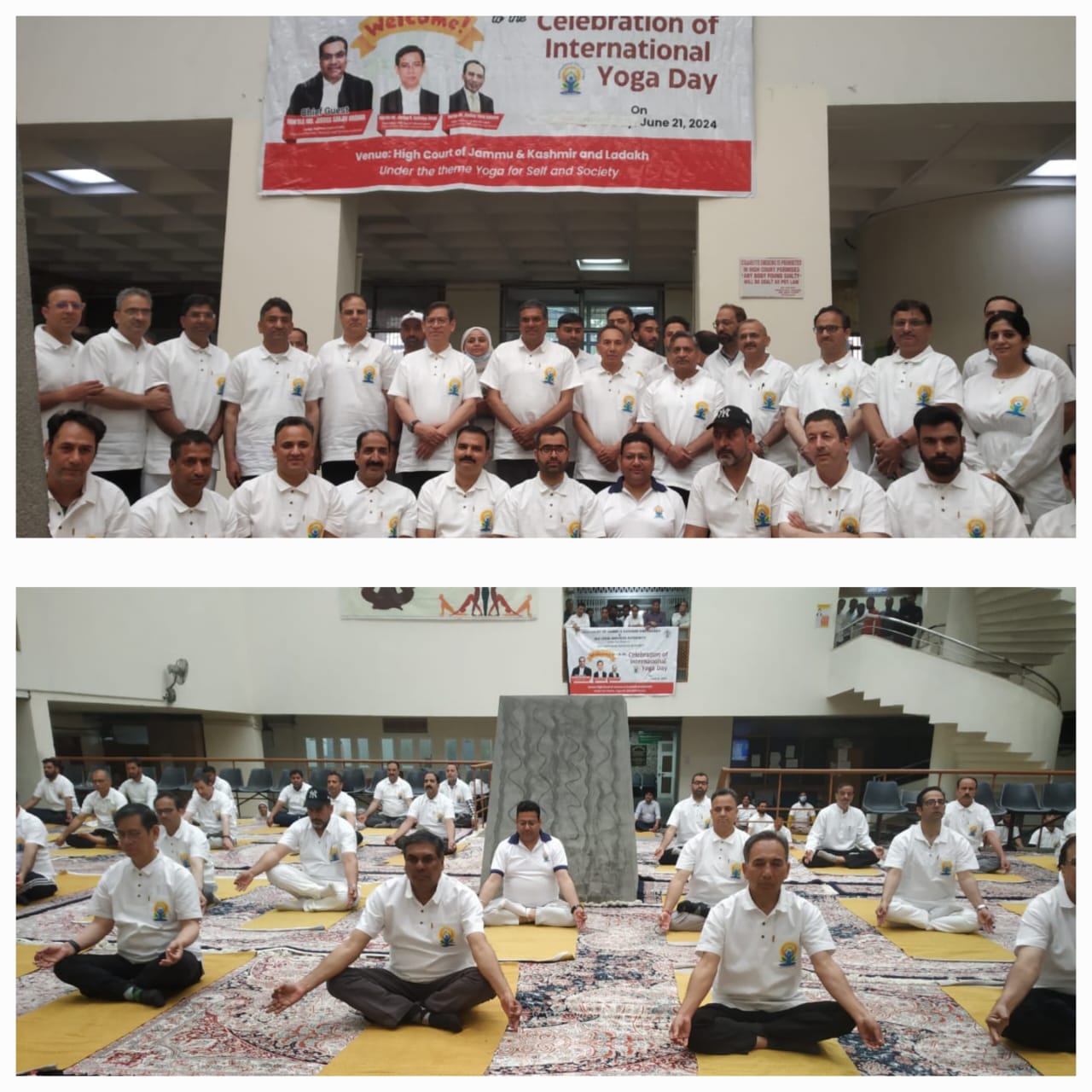 Justice Sanjiv Khanna inaugurates 10th international Yoga Day at High ...