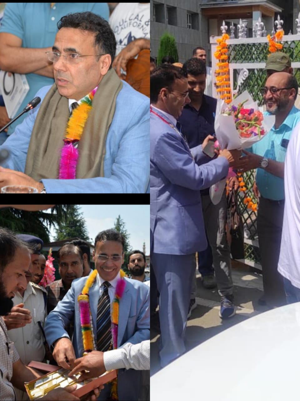 Prof (Dr.) M Ashraf Ganie Assumes Charge as Director SKIMS, Receives ...