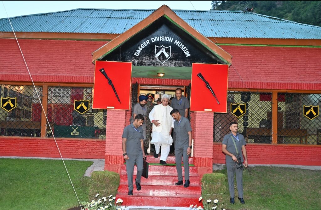 LG Sinha Inaugurates Dagger Heritage Complex at Boniyar | Kashmir Despatch