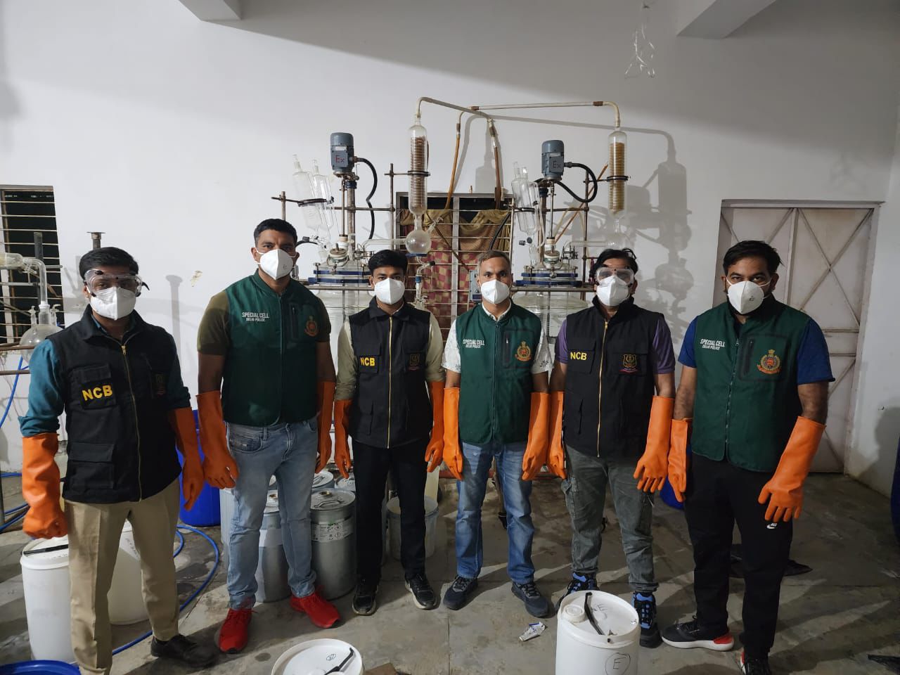 NCB Busts Clandestine Methamphetamine Lab in Delhi NCR, Uncovers ...