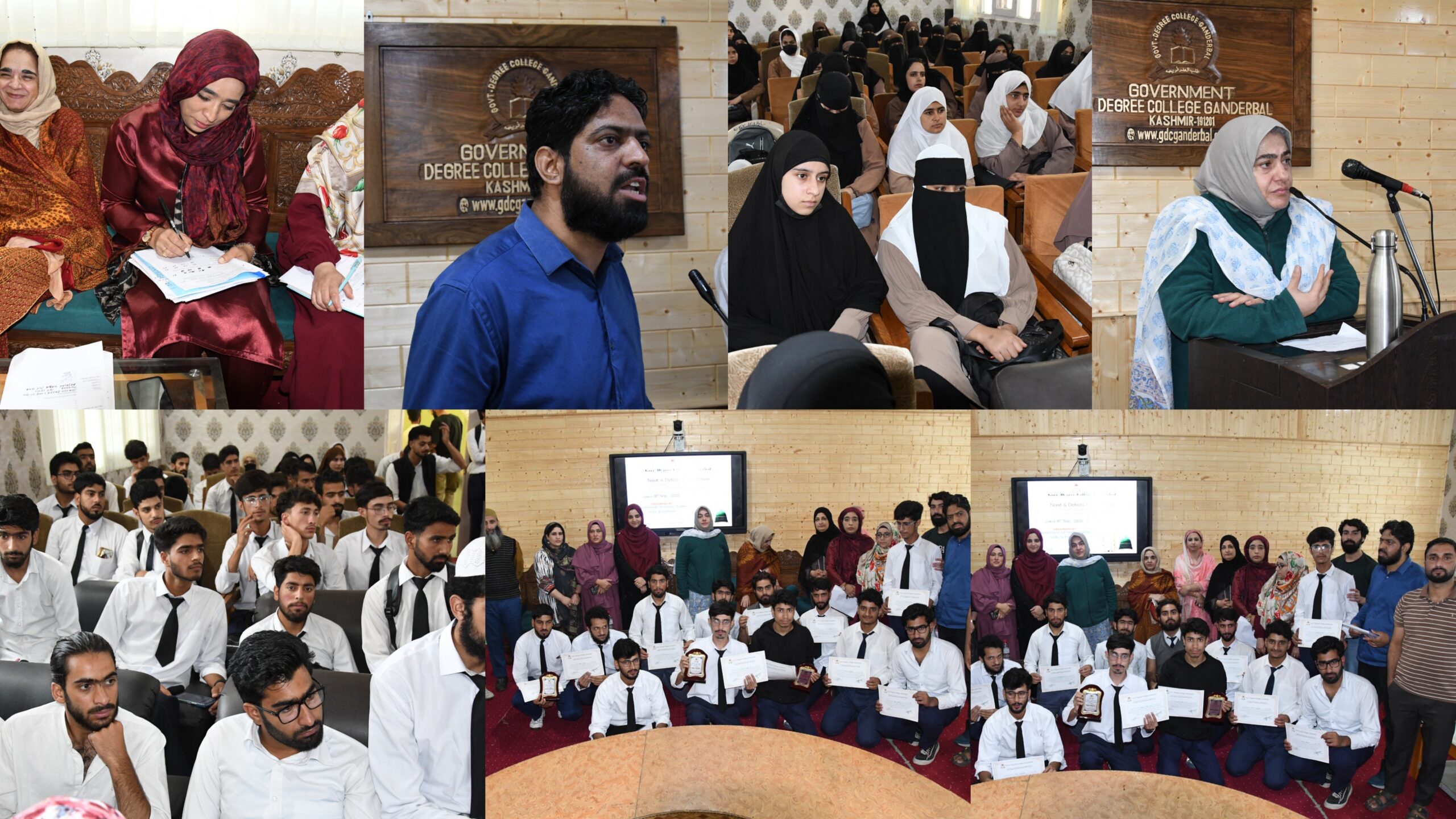 Timeless Teachings, Living Inspiration: GDC Ganderbal Hosts Debate and ...