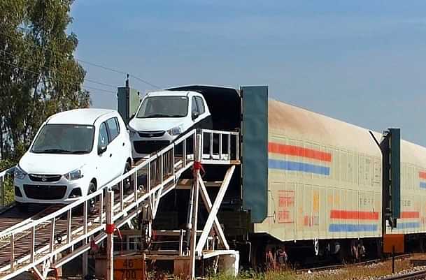 116 Maruti cars transported to Kashmir in first-ever auto freight train ...