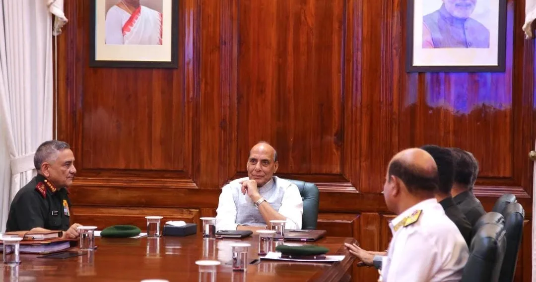 DM Rajnath Singh releases ‘Defence Forces Vision 2047; Roadmap for a ...