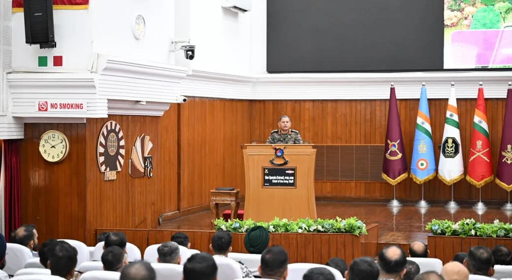 General Upendra Dwivedi, Chief of the Army Staff Visits College of ...